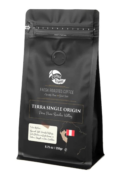 Coffeetropic Terra Single Origin Peru Puno Sandia Valley 250 Gr Coffeetropic Terra Single Origin Peru Puno Sandia Valley 250 Gr