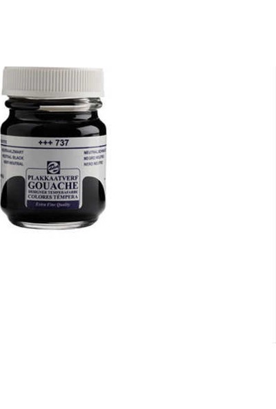 Talens Guaj Boya 50 Ml Neutral Black 737