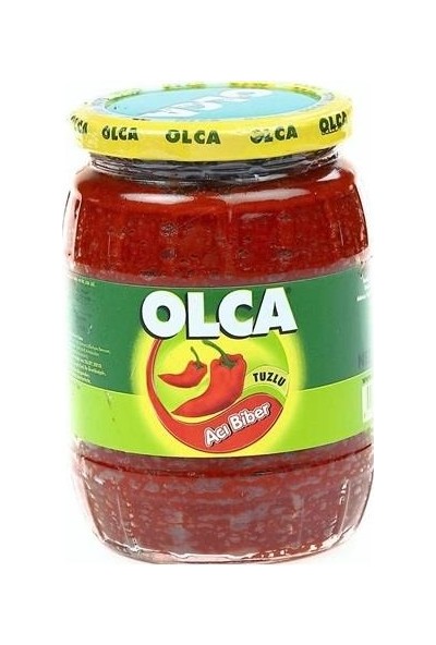 Olca Acı Biber Salçası (Cam) 720 gr