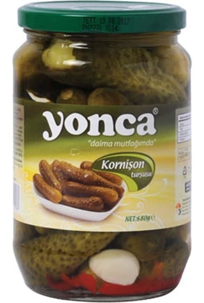 Yonca Kornişon Turşu 680 gr Yonca Kornişon Turşu 680 gr