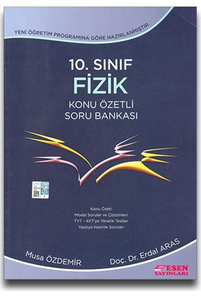 Esen Yayınları 10. Sınıf Fizik Konu Özetli Soru Bankası - Musa Özdemir Erdal Aras Esen Yayınları 10. Sınıf Fizik Konu Özetli Soru Bankası - Musa Özdemir Erdal Aras