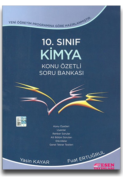 Esen Yayınları 10. Sınıf Kimya Konu Özetli Soru Bankası - Yasin Kayar Fuat Ertuğrul