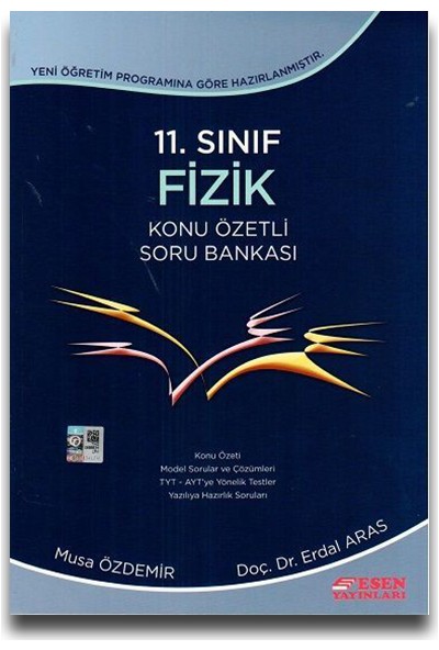 Esen Yayınları 11. Sınıf Fizik Konu Özetli Soru Bankası - Erdal Aras