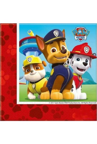 Party Shop Paw Patrol Peçete