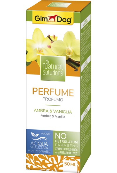 Gimdog Bakım Amber Ve Vanilyalı Parfüm 50 ml