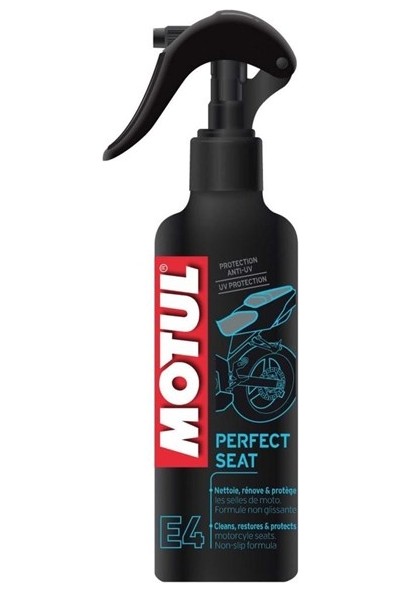 Motul E4 Sele Temizlik, Bakım Ve Parlatma Spreyi 250Ml Motul Motul E4 Sele Temizlik, Bakım Ve Parlatma Spreyi 250Ml Motul