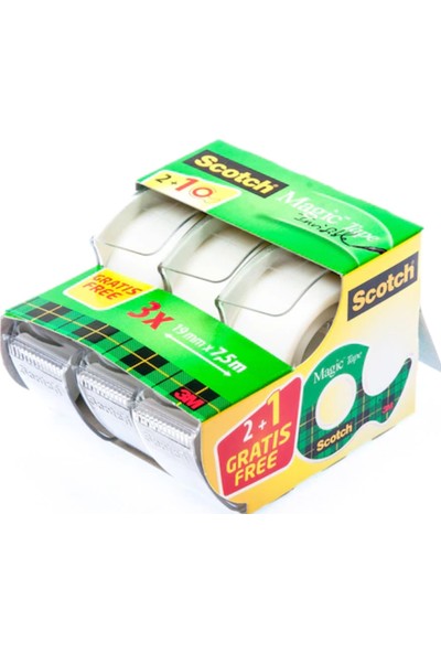 Scotch Bant Magıc 19Mmx7,5M 2+1 8-1975D/8-1975C3/2