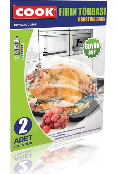 Cook Fırın Torbası Büyük Boy