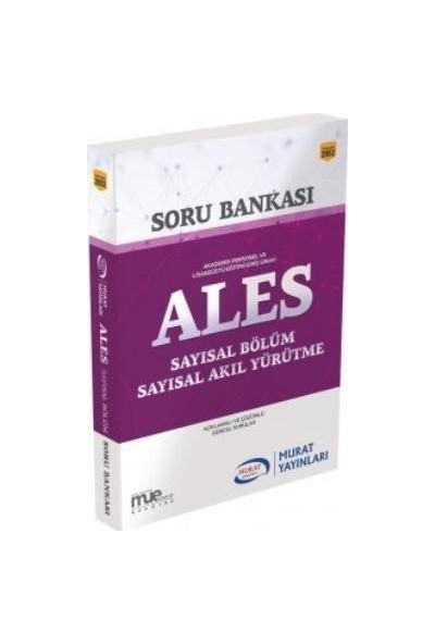 Murat Ales Sayısal Bölüm Soru Bankası 2052