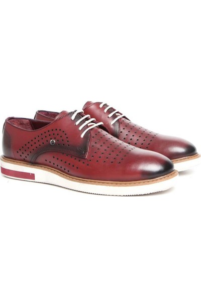 Pierre Cardin P63115D-5 Bordo Erkek Deri Ayakkabı Pierre Cardin P63115D-5 Bordo Erkek Deri Ayakkabı