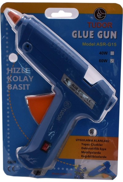 Tudor Mum Silikon Tabancası 60W. Asr-G15 - Tudor