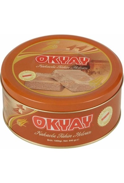 Okyay Kakaolu Teneke Helva 1 kg Okyay Kakaolu Teneke Helva 1 kg