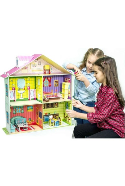 Diytoy Rose Doll House Benim Güzel Evim Büyük Bebek Evi Oyun Evi Diytoy Rose Doll House Benim Güzel Evim Büyük Bebek Evi Oyun Evi
