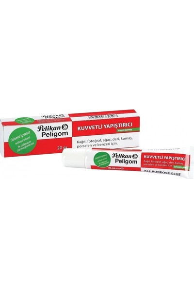 Pelikan Peligom Sıvı Yapıştırıcı 20 Gr Solventsiz