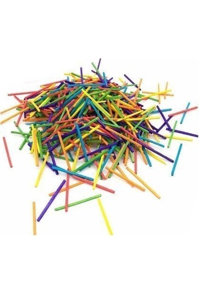 Puti Ahşap Kibrit Çöpü Renkli 200' Lü Puti Ahşap Kibrit Çöpü Renkli 200' Lü