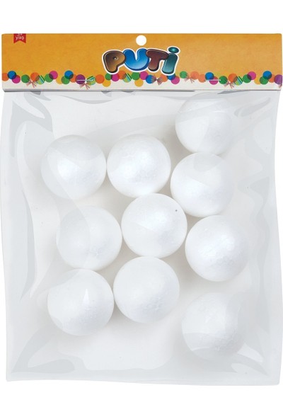 Puti Köpük Top 5Cm 10Lu Puti Köpük Top 5Cm 10Lu