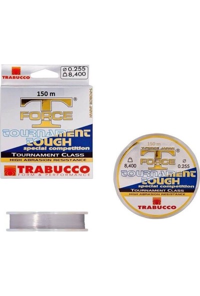 Trabucco T Force Tour Tough Monoflament Olta Misinası 150Mt Trabucco T Force Tour Tough Monoflament Olta Misinası 150Mt