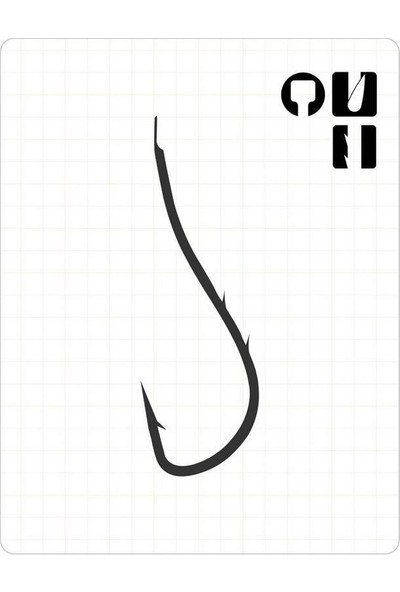 Fudo 2901 Ryusen Çift Tırnak Black Nikel Olta İğnesi Fudo 2901 Ryusen Çift Tırnak Black Nikel Olta İğnesi