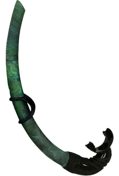 Apnea Race Green Tek Şnorkel Yeşil