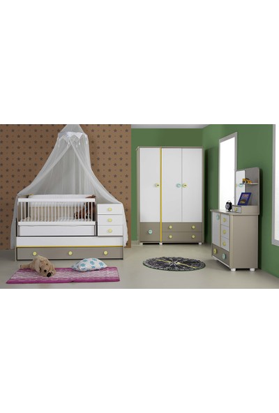 Cadde Yıldız Gökkuşağı Bebek Odası