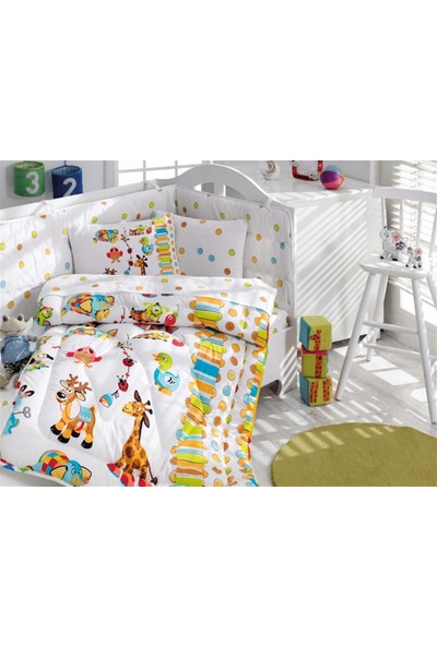 Cotton Box Oyun Bahçesi Turkuaz Bebek Uyku Seti Cotton Box Oyun Bahçesi Turkuaz Bebek Uyku Seti