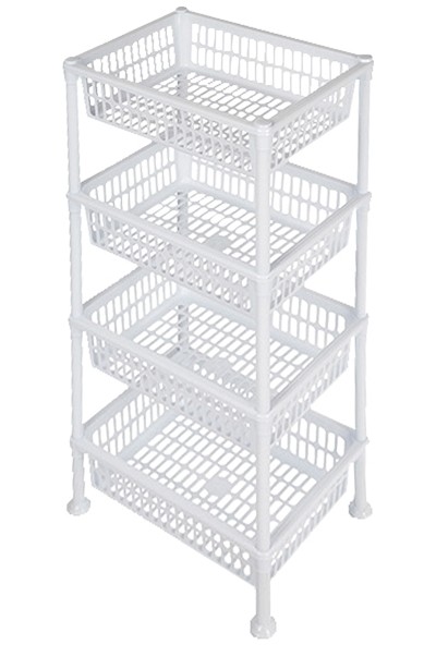 Banio Çok Amaçlı Nostalji 4'Lü Sezbzelik Beyaz Mng.1180