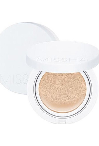 Missha Magic Cushion Moist Up SPF50+/PA+++ Nemlendirici Etkili Pudra No:21 15 gr Missha Magic Cushion Moist Up SPF50+/PA+++ Nemlendirici Etkili Pudra No:21 15 gr