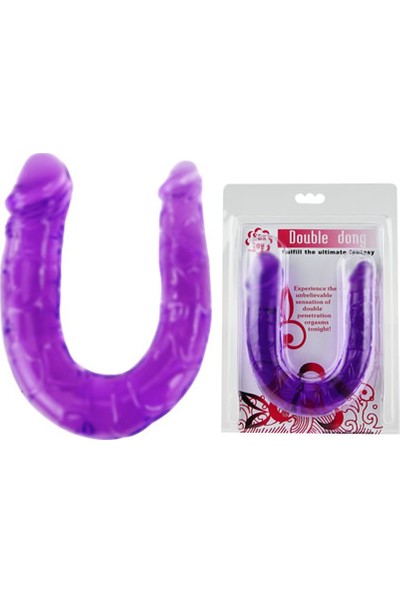 Baile Double 30 cm Çift Taraflı Jel Dildo Anal Vajinal Penis Anal Plug Baile Double 30 cm Çift Taraflı Jel Dildo Anal Vajinal Penis Anal Plug