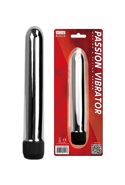 Baile Passion 17 cm Güçlü Titreşimli Metal Vibratör Anal Plug Dildo Baile Passion 17 cm Güçlü Titreşimli Metal Vibratör Anal Plug Dildo