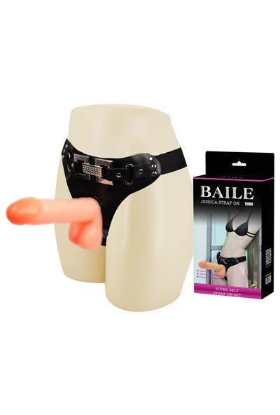 Baile Harness 18 cm Belden Bağlamalı Penis Realistik Protez Strapon Baile Harness 18 cm Belden Bağlamalı Penis Realistik Protez Strapon