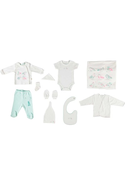 Bibaby Sweet Birds 10'lu Zıbın Seti