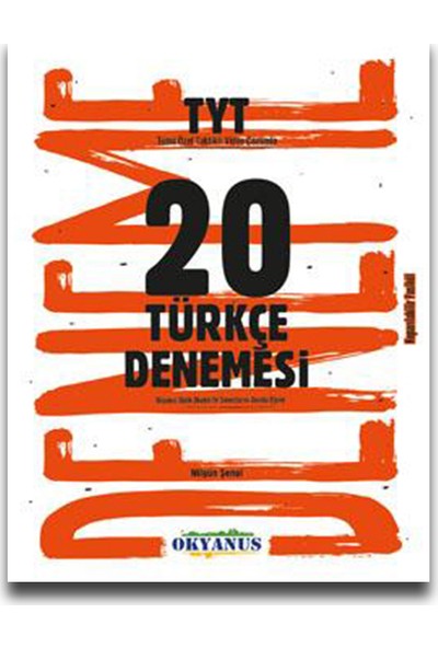 Okyanus Yayınları Tyt 20 Türkçe Denemeleri