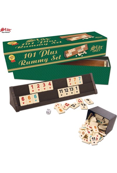 Star 101 Plus Pvc Okey Takımı