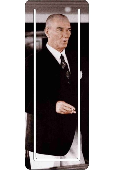 İstisna Mustafa Kemal Atatürk Kitap Ayracı Model 1 İstisna Mustafa Kemal Atatürk Kitap Ayracı Model 1