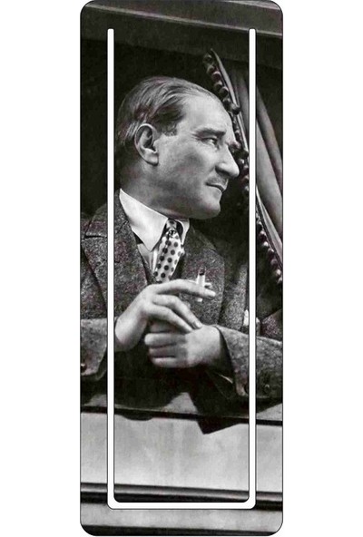 İstisna Mustafa Kemal Atatürk Kitap Ayracı Model 3 İstisna Mustafa Kemal Atatürk Kitap Ayracı Model 3