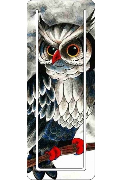 İstisna Ataç Kesim Çatık Kaşlı Baykuş Kitap Ayracı İstisna Ataç Kesim Çatık Kaşlı Baykuş Kitap Ayracı