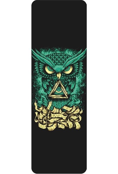 İstisna Düz Kesim Tılsımlı Baykuş Kitap Ayracı İstisna Düz Kesim Tılsımlı Baykuş Kitap Ayracı