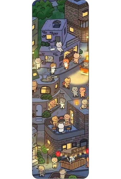 İstisna Düz Kesim Semt'İn Kedileri Kitap Ayracı İstisna Düz Kesim Semt'İn Kedileri Kitap Ayracı