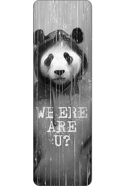 İstisna Düz Kesim Kapşonlu Panda Kitap Ayracı İstisna Düz Kesim Kapşonlu Panda Kitap Ayracı