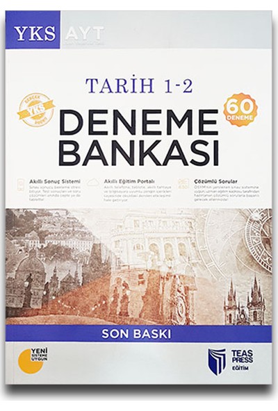 Teas Ayt Tarih 1-2 60'Lı Deneme Bankası