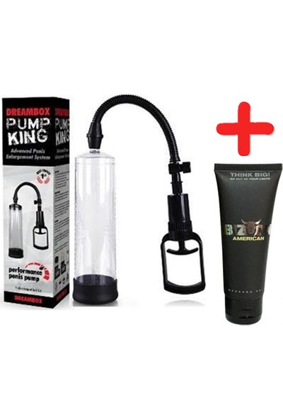 Lovetoy PumpKing DreamBox Süper Vakum Penis Pompası + Penis Bakım Kremi Lovetoy PumpKing DreamBox Süper Vakum Penis Pompası + Penis Bakım Kremi