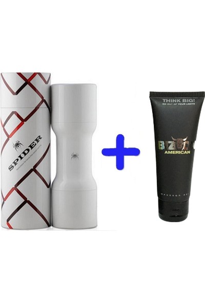 Lovetoy Spider Man Hands Free Realistik Suni Vajina + 50 ML Jel