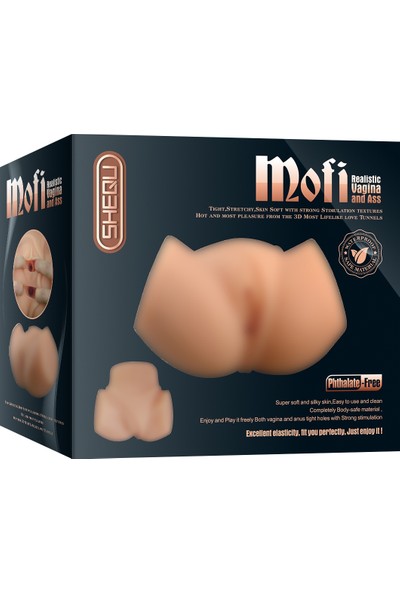 Xise Mofi 2 İşlevli Titreşimli Suni Vajina Anüs Realistik Bayan Kalça Xise Mofi 2 İşlevli Titreşimli Suni Vajina Anüs Realistik Bayan Kalça