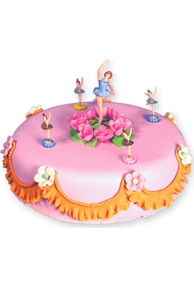 Balerin Pasta Süsü (5 Parça) Balerin Pasta Süsü (5 Parça)