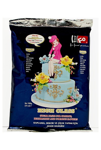 Fo High Class Şeker Hamuru Beyaz 1 kg Fo High Class Şeker Hamuru Beyaz 1 kg