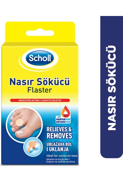 Scholl Su Geçirmez Nasır Sökücü Flaster Scholl Su Geçirmez Nasır Sökücü Flaster