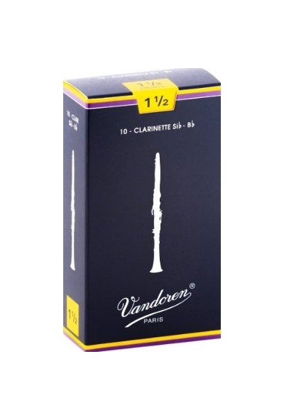 Vandoren CR1015 Classic Bb Klarnet Kamışı (1,5 Numara)