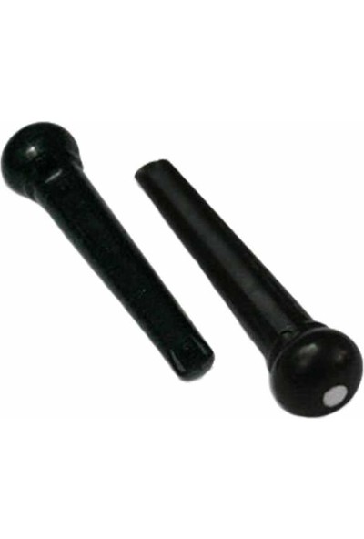 Dr. Parts PBP1/BK Akustik Gitar Köprü Pini