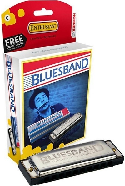 Hohner Blues Band 559/20 Mızıka (Do Majör) Hohner Blues Band 559/20 Mızıka (Do Majör)