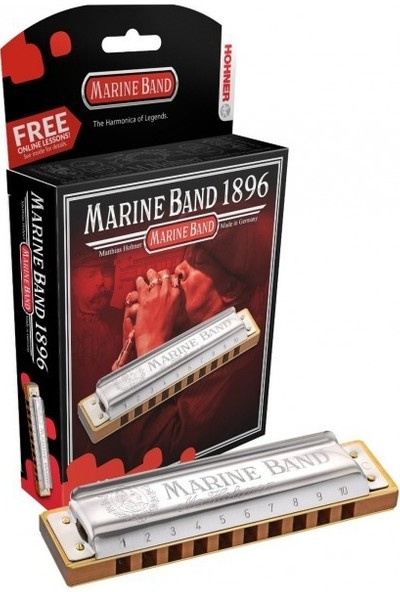 Hohner Marine Band 1896/20 Mızıka (Do Armonik Minör) Hohner Marine Band 1896/20 Mızıka (Do Armonik Minör)